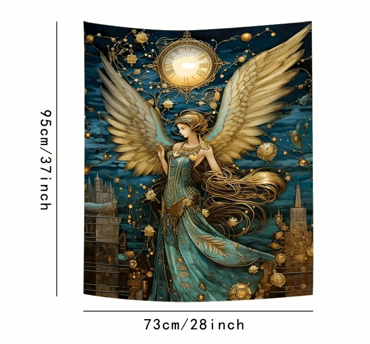 Sacred Angel Tapestry – Cosmic Angel